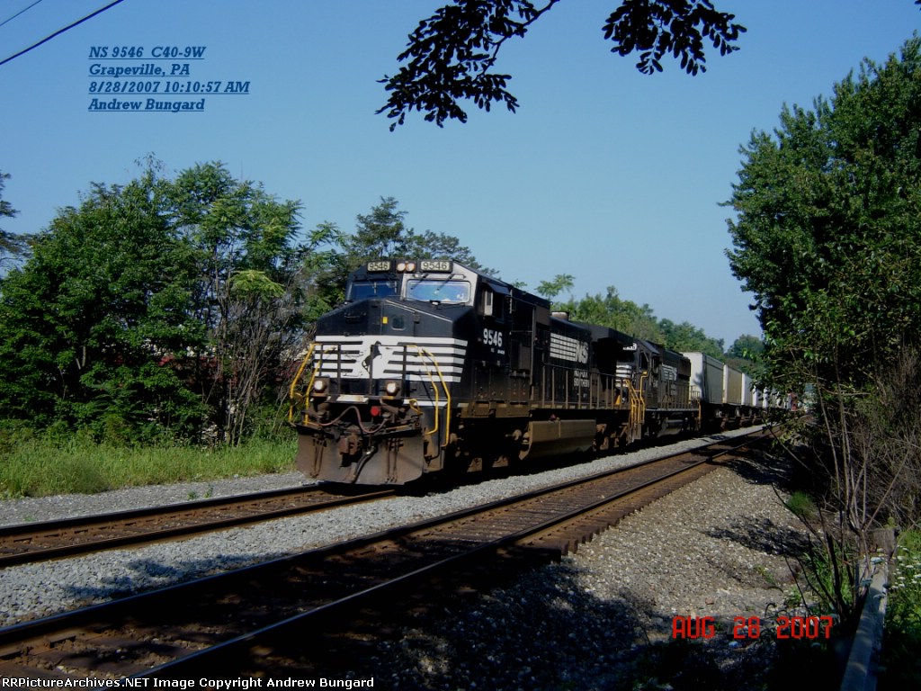 NS 9546 C40-9W Aug 28, 2007